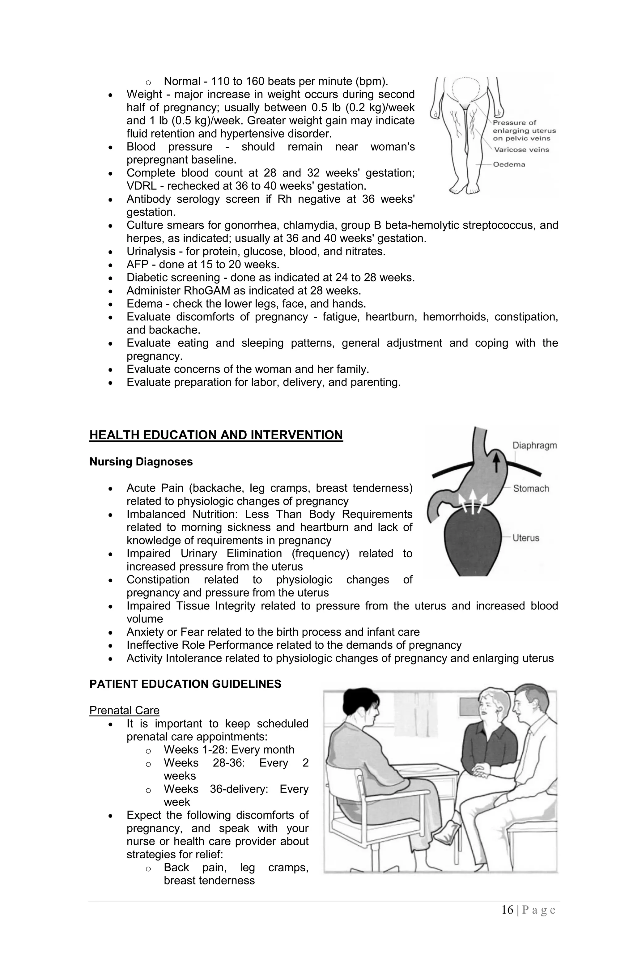 The physiological changes of pregnancy promoting maternal health | PDF