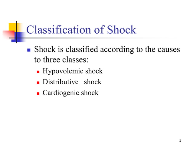 The Physiology of Shock.ppt | Heart and Cardiovascular Diseases ...