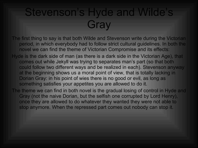 The Picture Of Dorian Gray | PPT