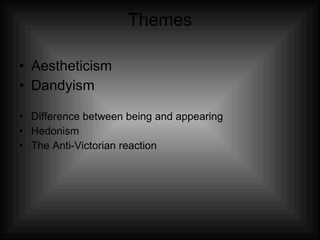 The Picture Of Dorian Gray | PPT