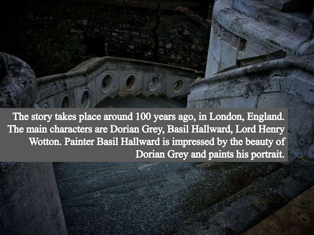 The picture of doriangray | PPT