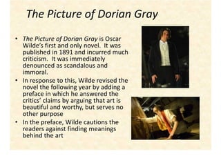 The Picture Of Dorian Gray | PDF