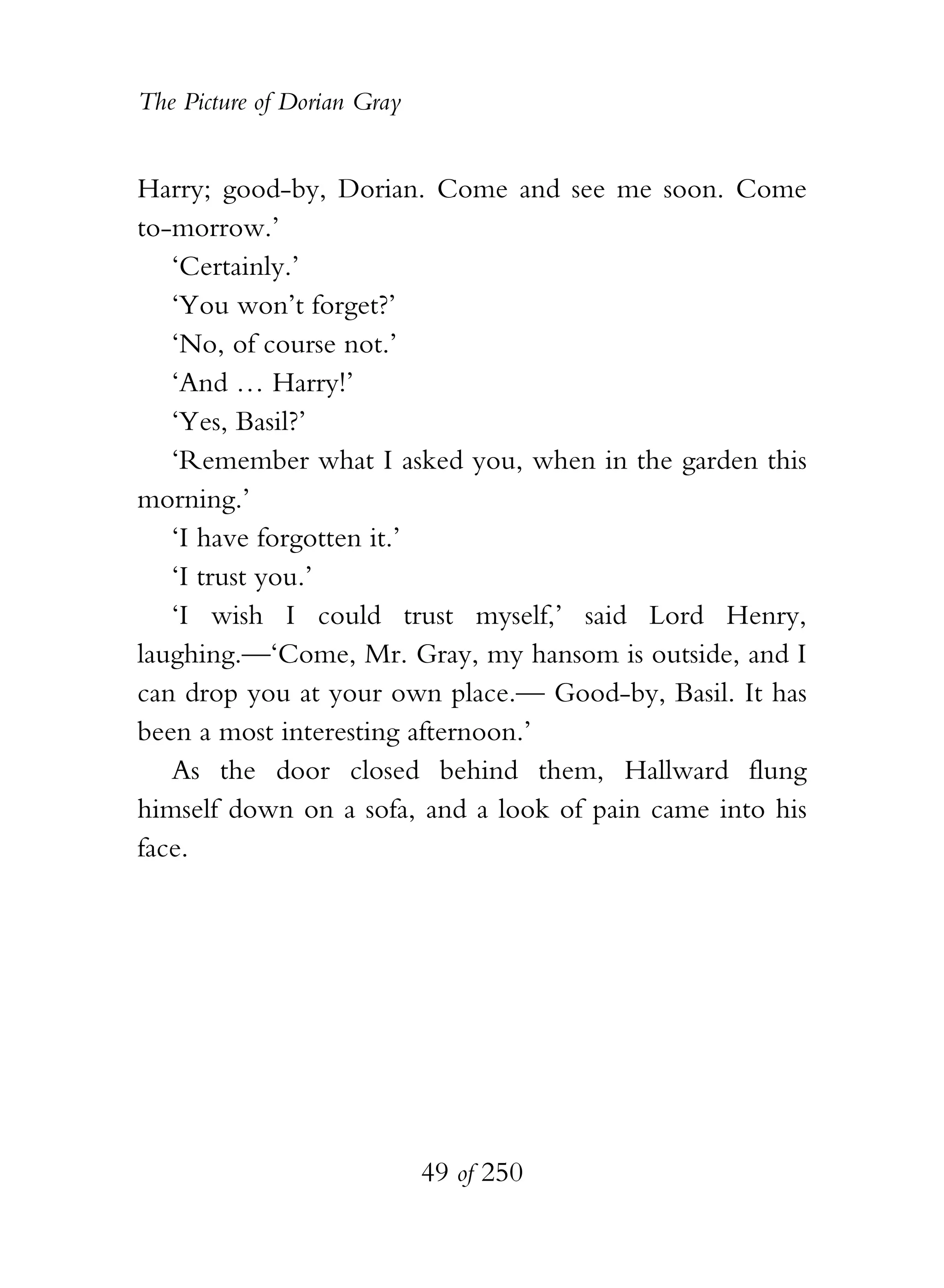 THE PICTURE OF DORIAN GRAY, OSCAR WILDE. | PDF