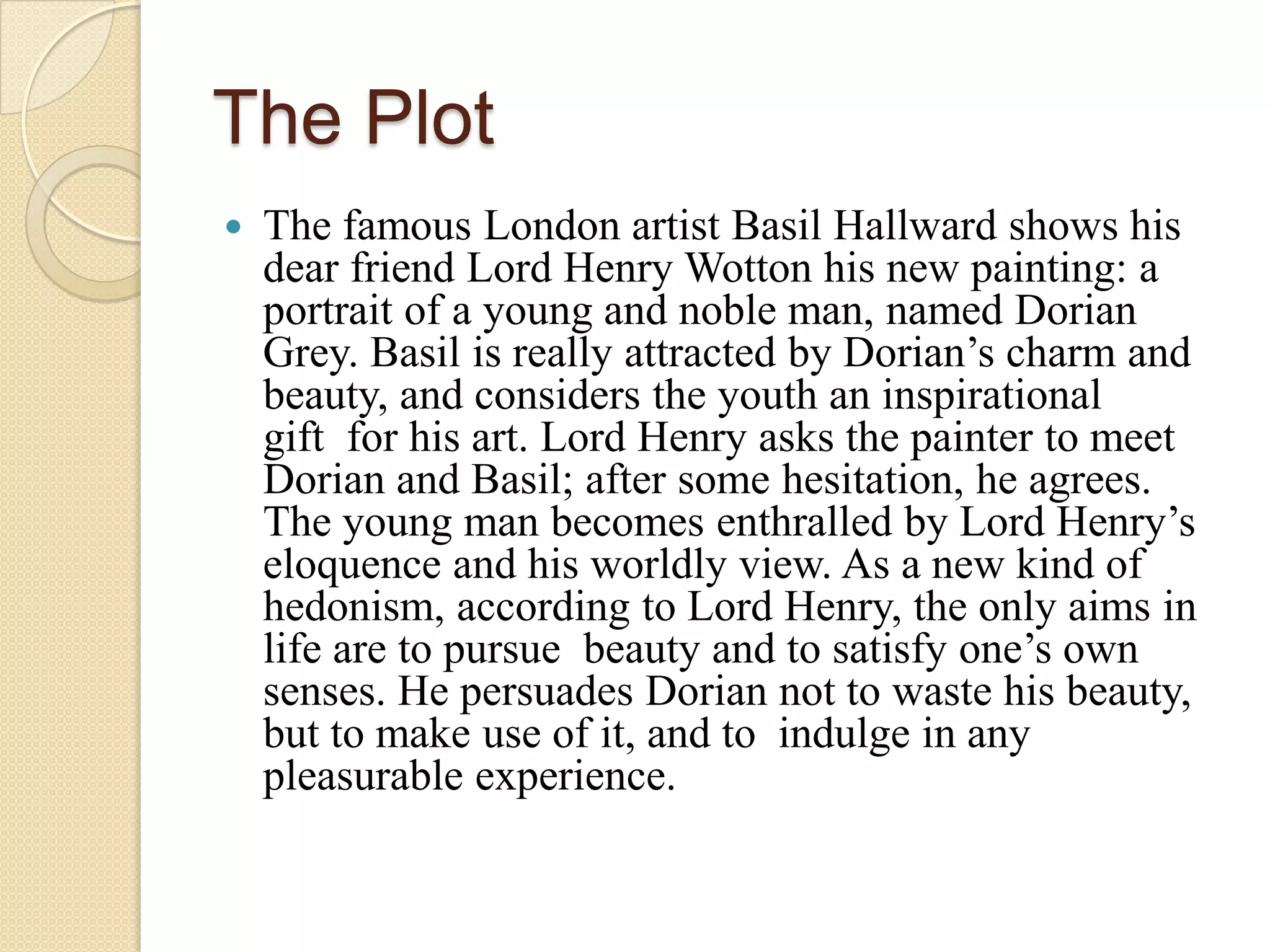 The picture of Dorian Grey | PPTX