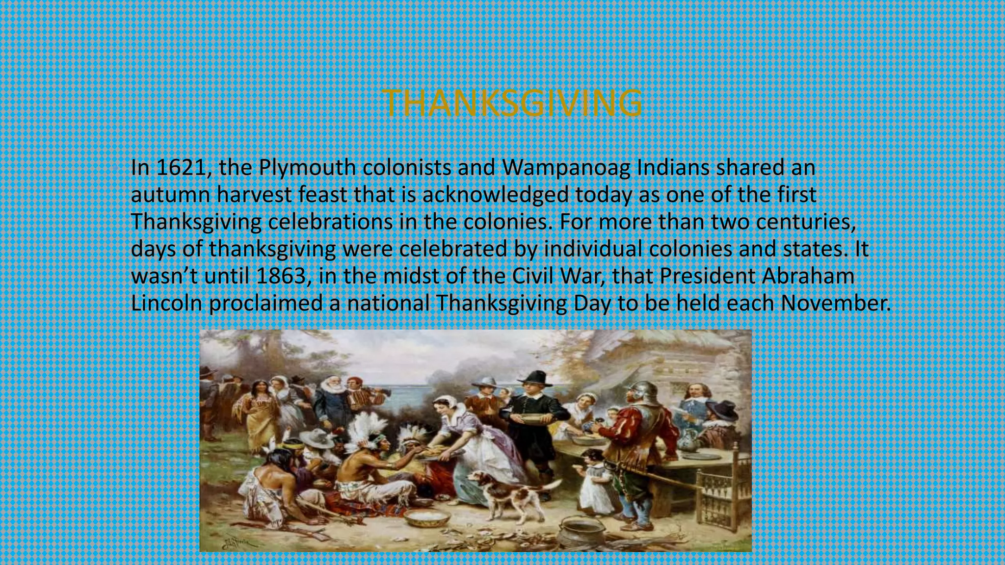 The pilgrims, Plymouth Colony. | PPSX