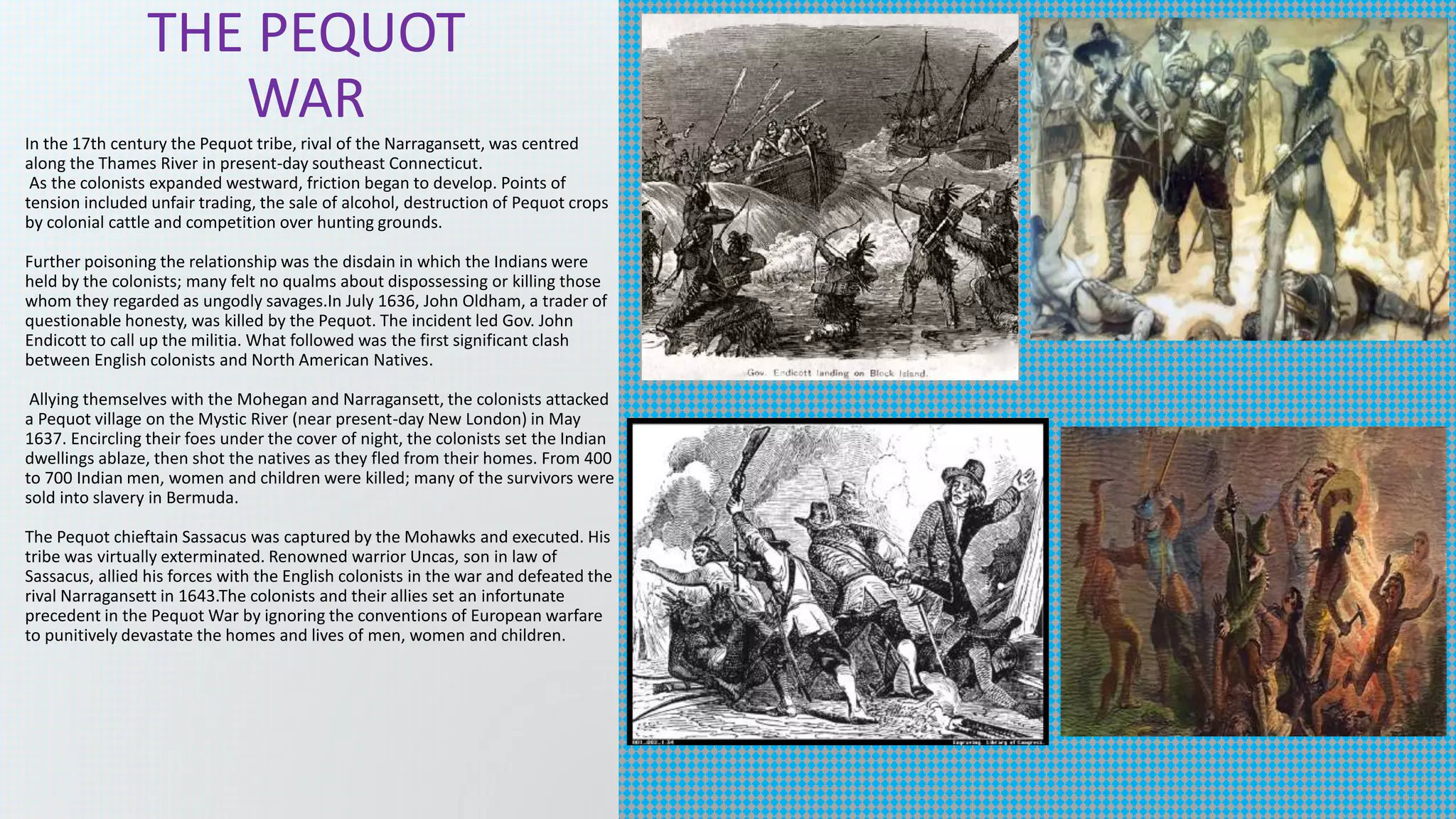 The pilgrims, Plymouth Colony. | PPSX