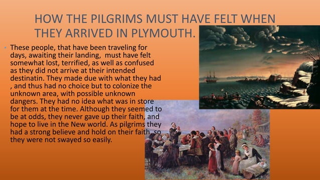The pilgrims, Plymouth Colony. | PPSX