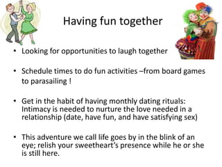 The pillars of a healthy and happy marriage | PPTX