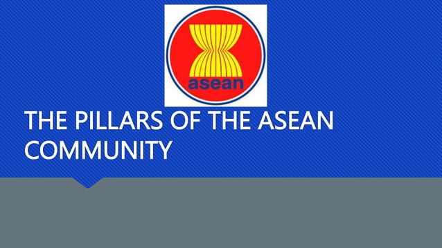 3THE PILLARS OF THE ASEAN COMMUNITY.pptx | Business | Business and Finance