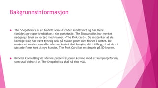 The Pink Card | PPTX