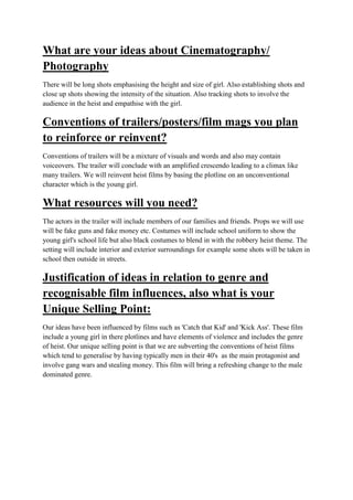 The pitch film | DOCX