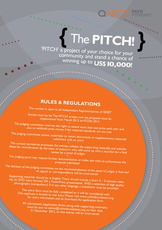 The pitch flyer en | PDF