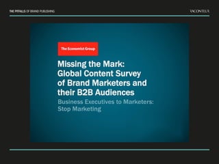 The pitfalls of brand publishing | PPT