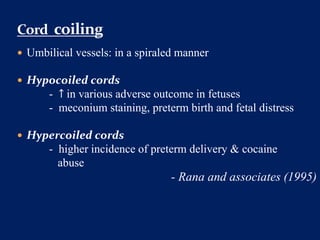 The placenta and fetal membranes | PPTX