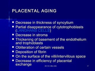 The placenta and its abnormalities | PPT