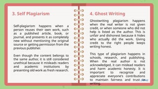 The Plagiarism :- Types, Consequences, and How to Avoid it | PPTX