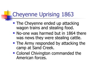 The Plains Wars | PPT