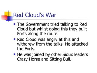 The Plains Wars | PPT