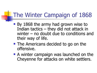 The Plains Wars | PPT