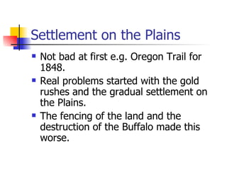 The Plains Wars | PPT