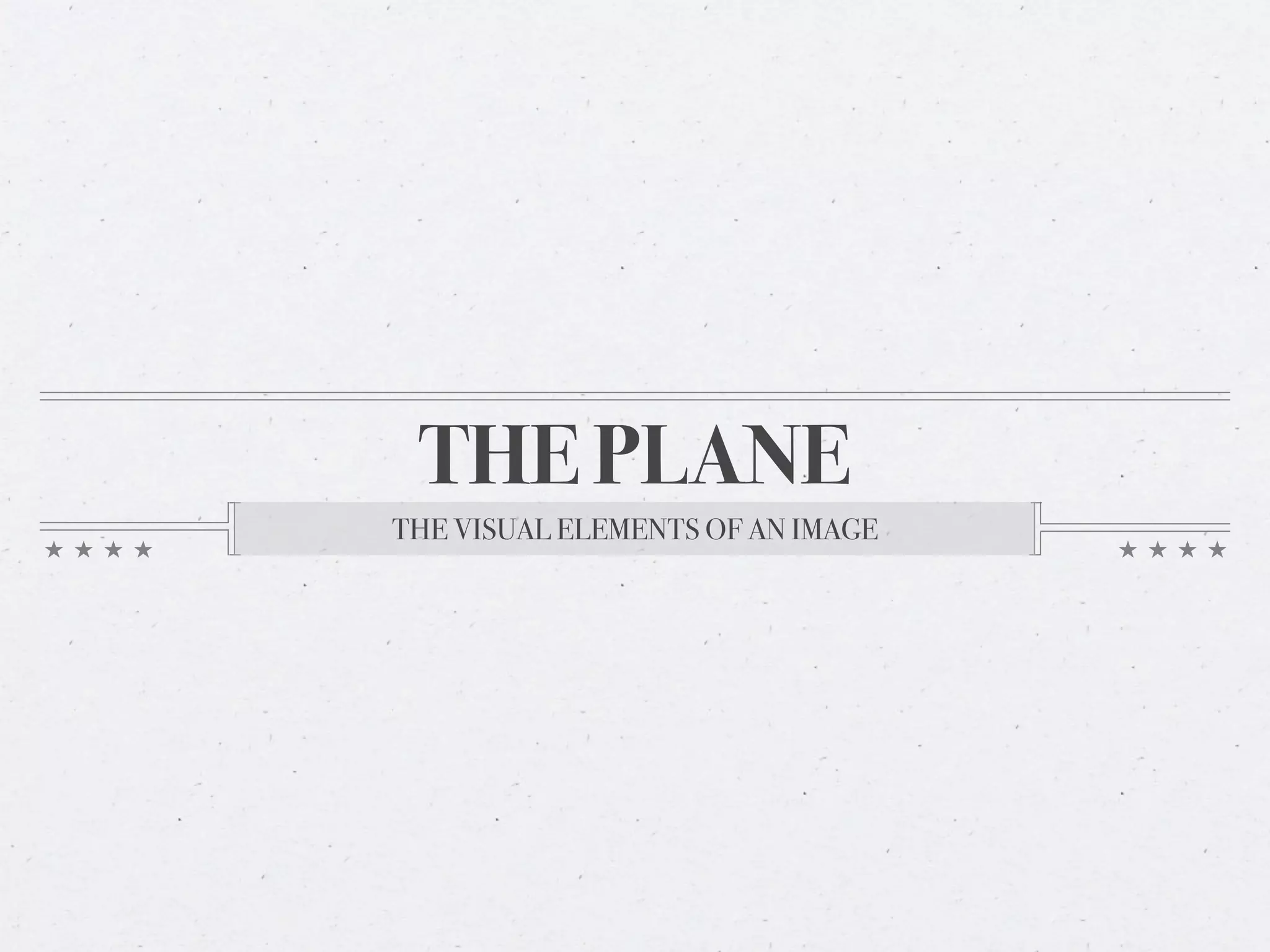 The plane composition | KEY