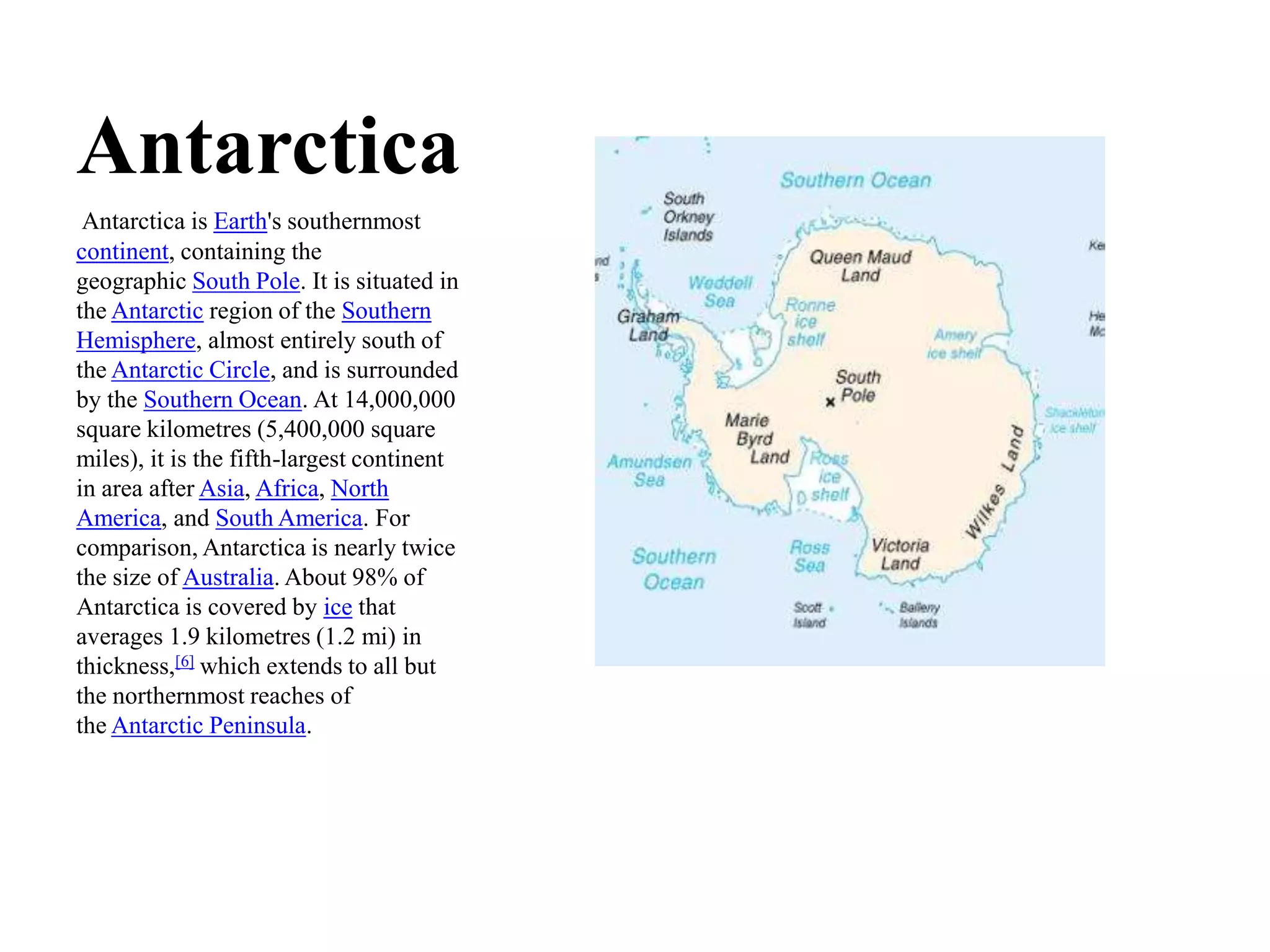 The planet earth | PPTX