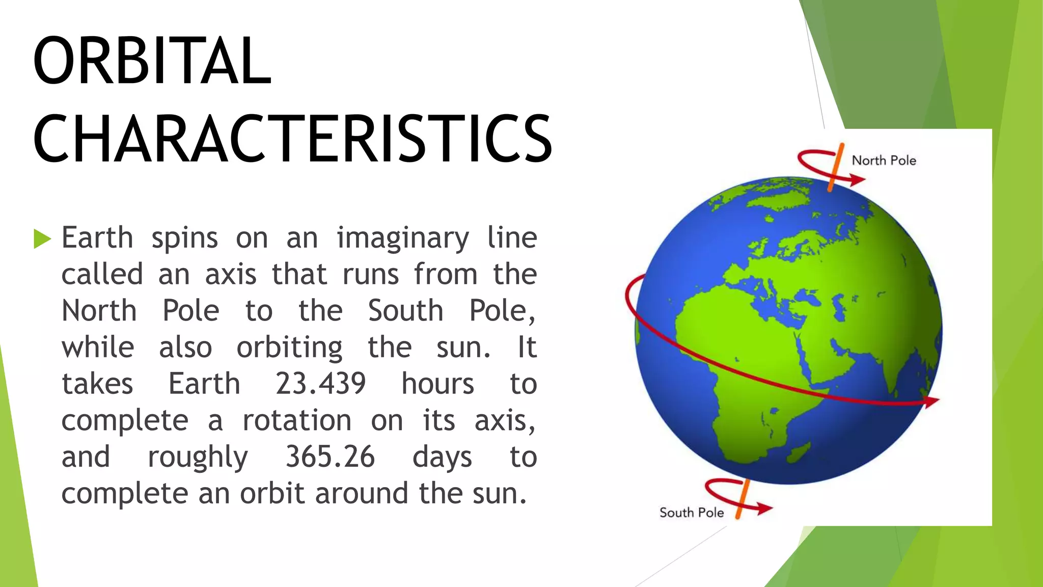 The planet earth | PPTX