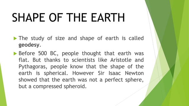 The planet earth | PPTX