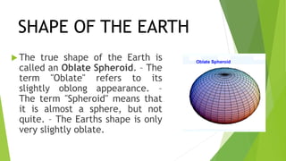 The planet earth | PPTX