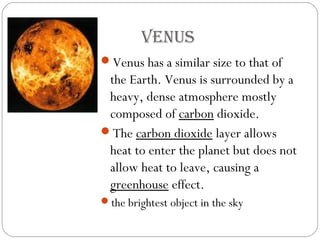 The planets in the solar system | PPT