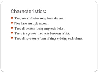 The planets in the solar system | PPT