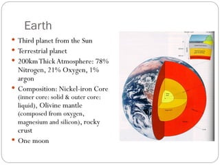 the planets in the solar system1 tata surya | PPT