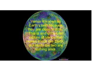 The planet venus | PPT