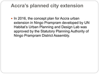 The planned city extension project | PPTX