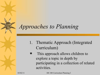 The planning cycle | PPT