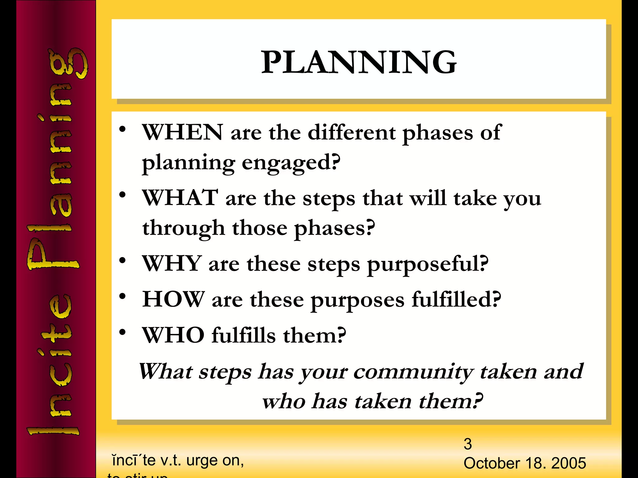 The Planning Cycle: A 12 Step Plan | PPT