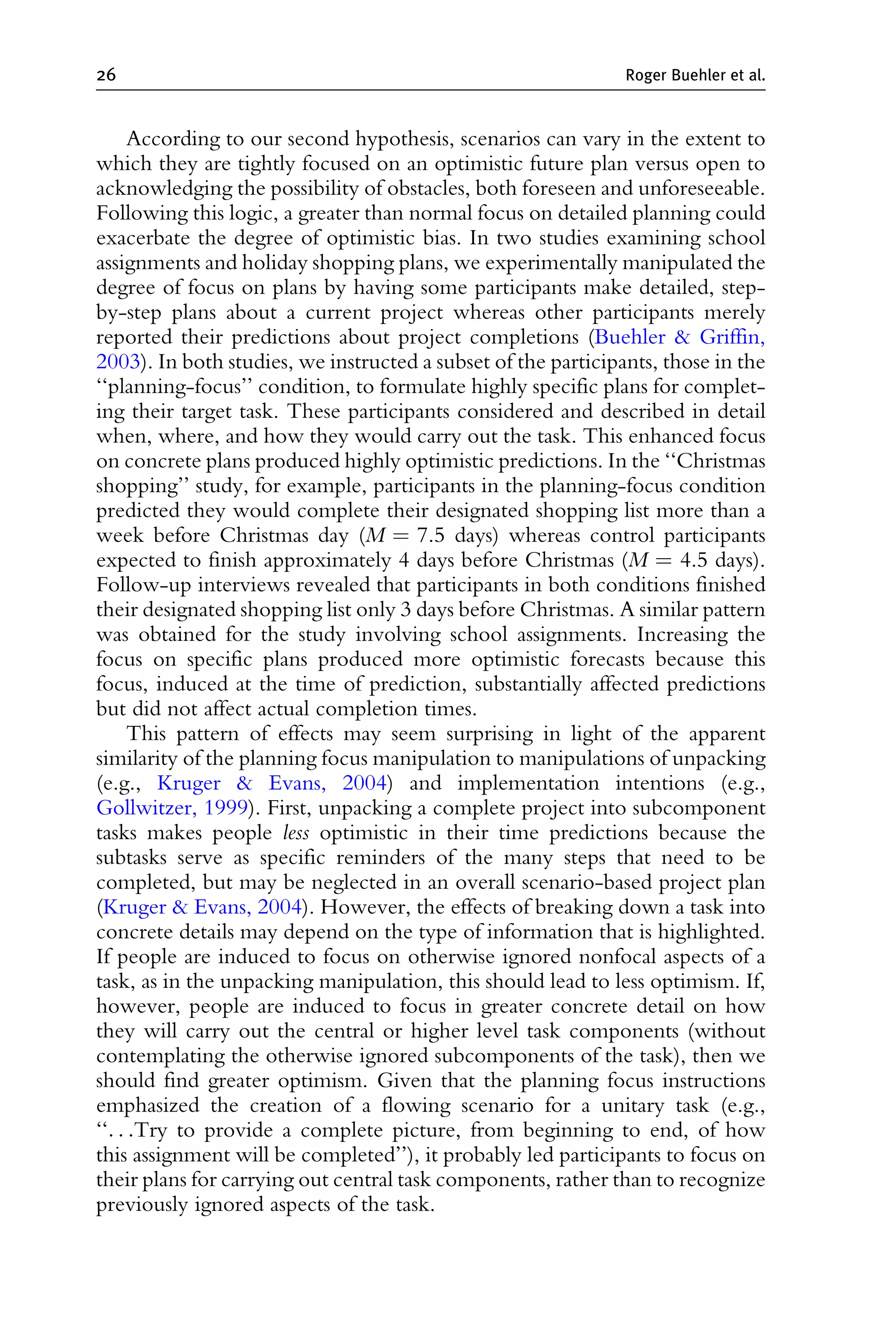 The Planning Fallacy Cognitive.pdf