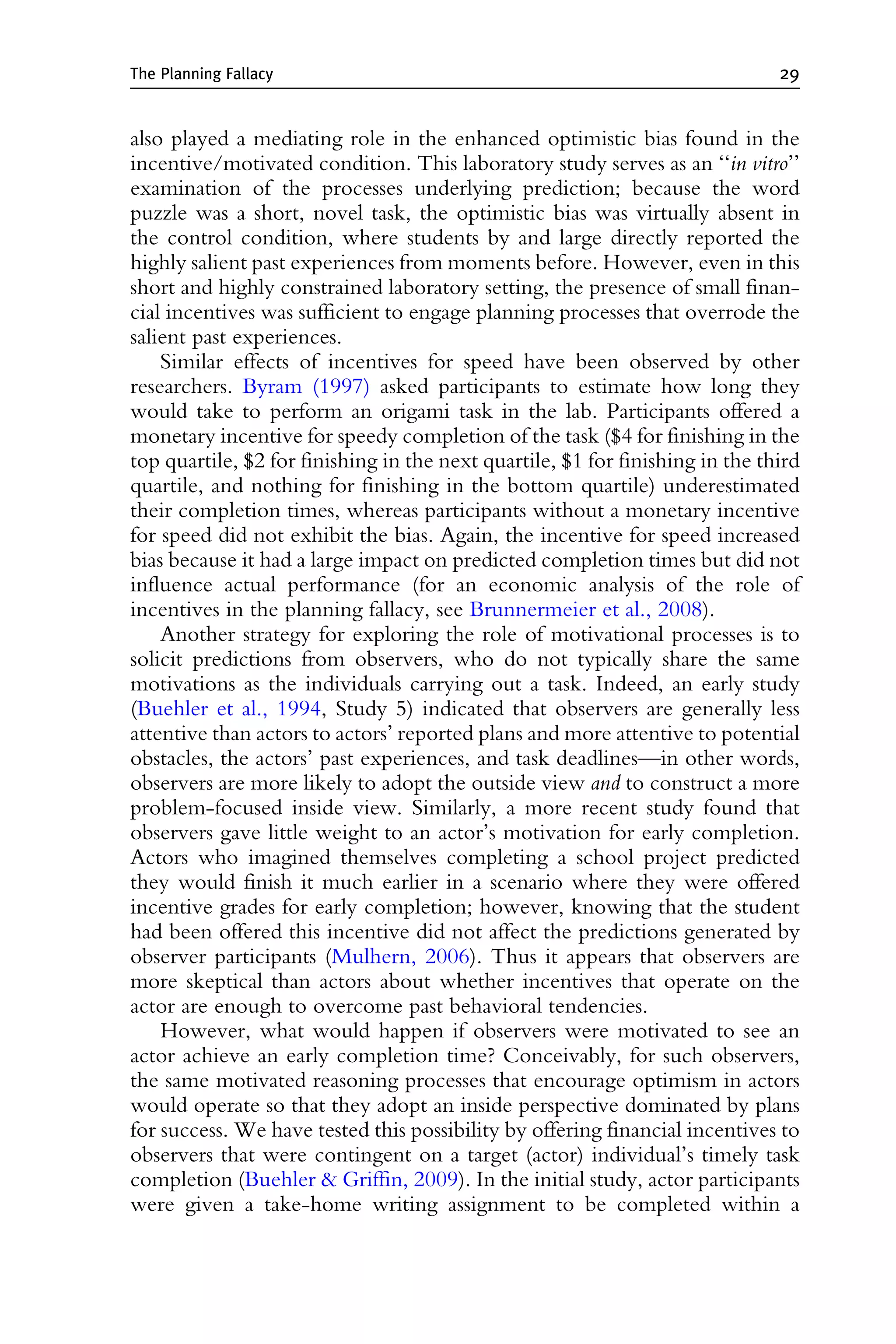 The Planning Fallacy Cognitive.pdf