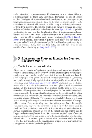 The Planning Fallacy Cognitive.pdf