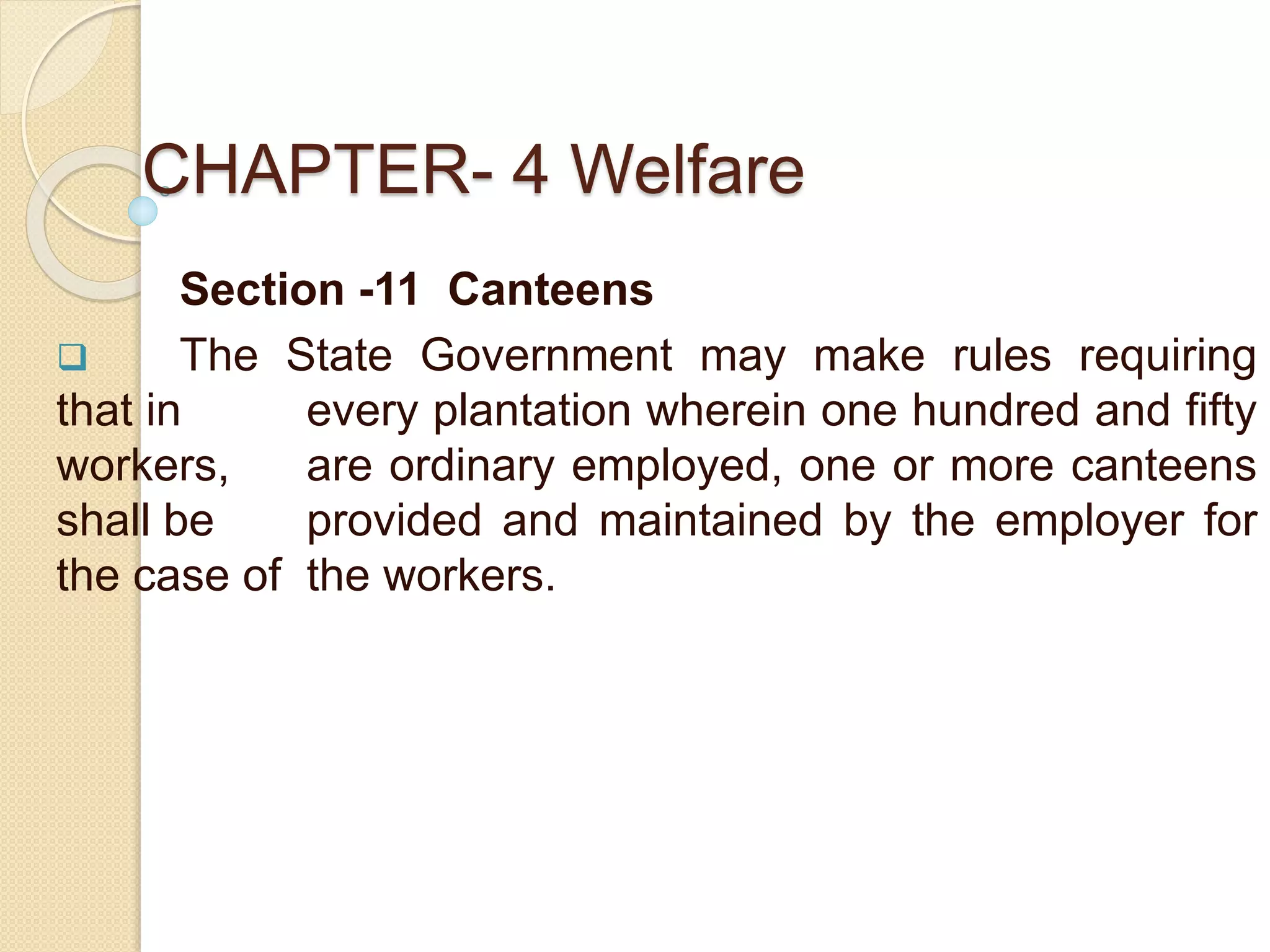 The plantation labour act 1951 | PPTX