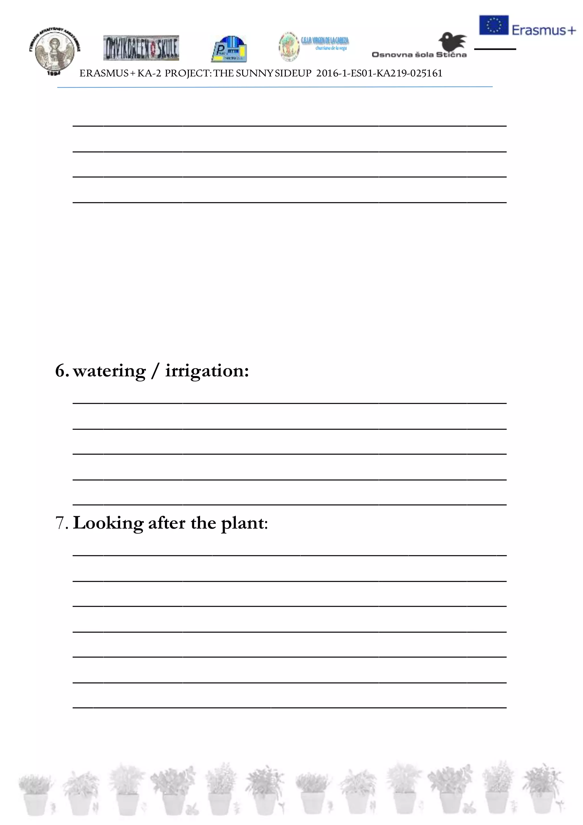 The plant diary in english | PDF