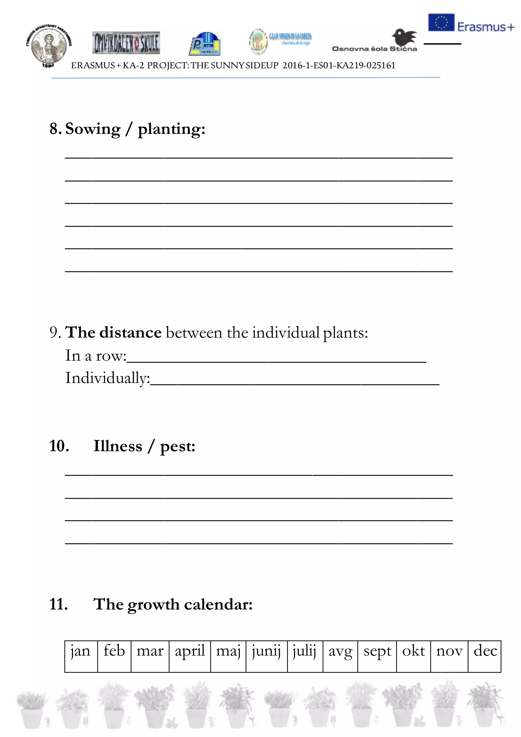 The plant diary in english | PDF