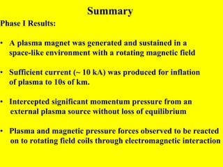 The plasmamagnet | PPT