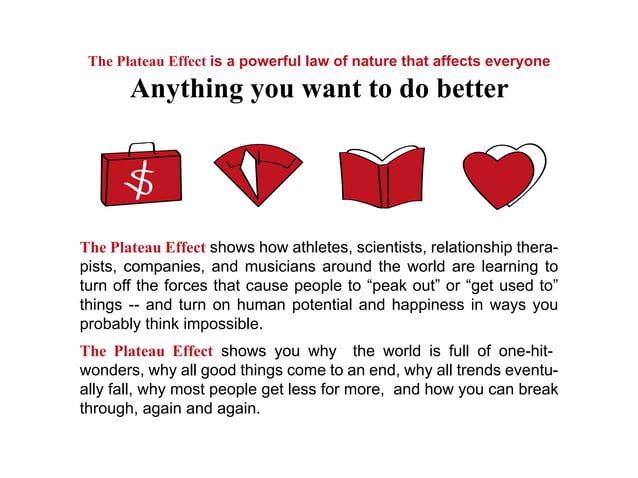 The plateau effect | PPT