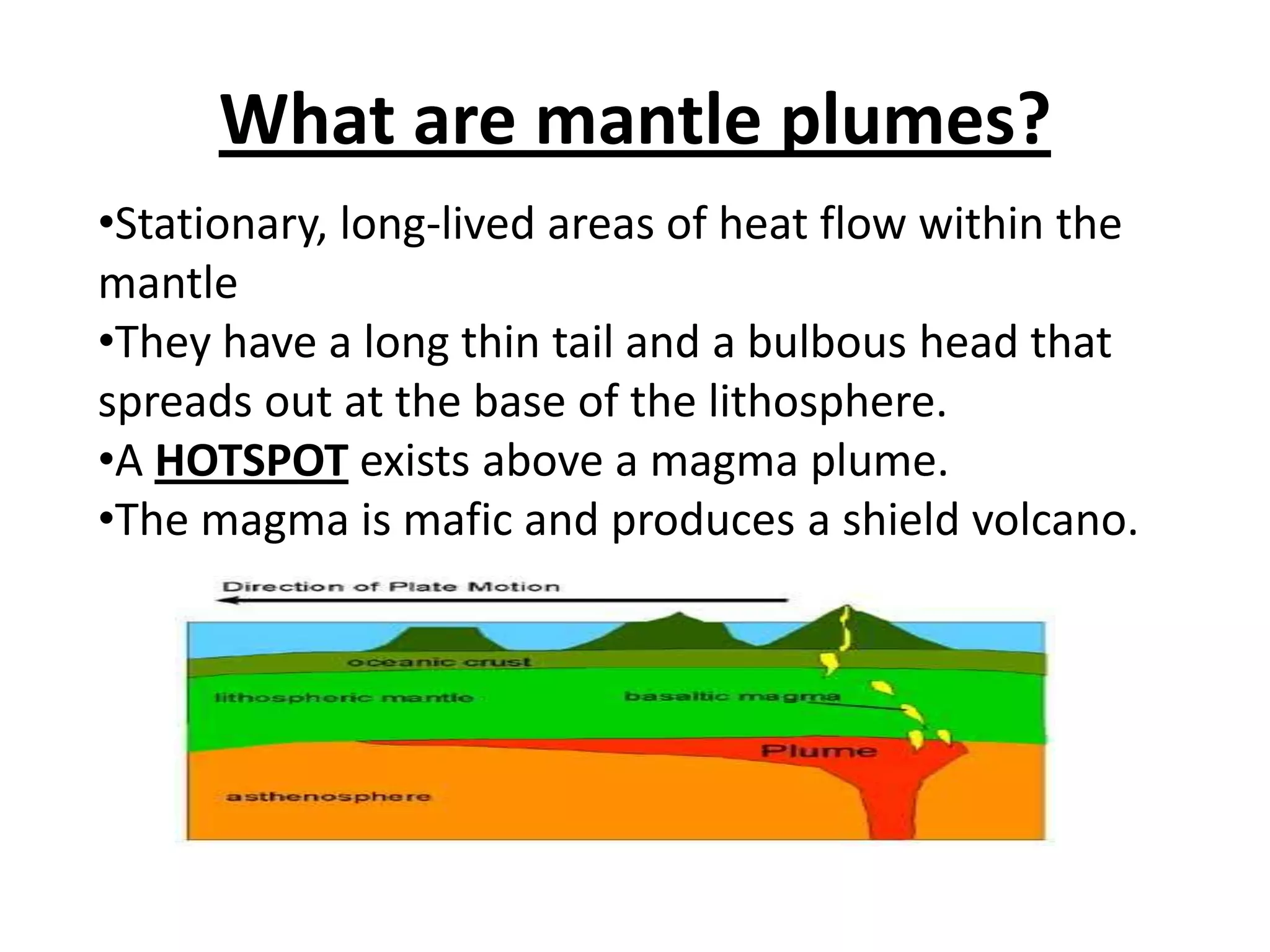 The plate v plume theory | PPTX