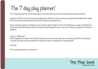 The PlayCreator PlayBook | PDF