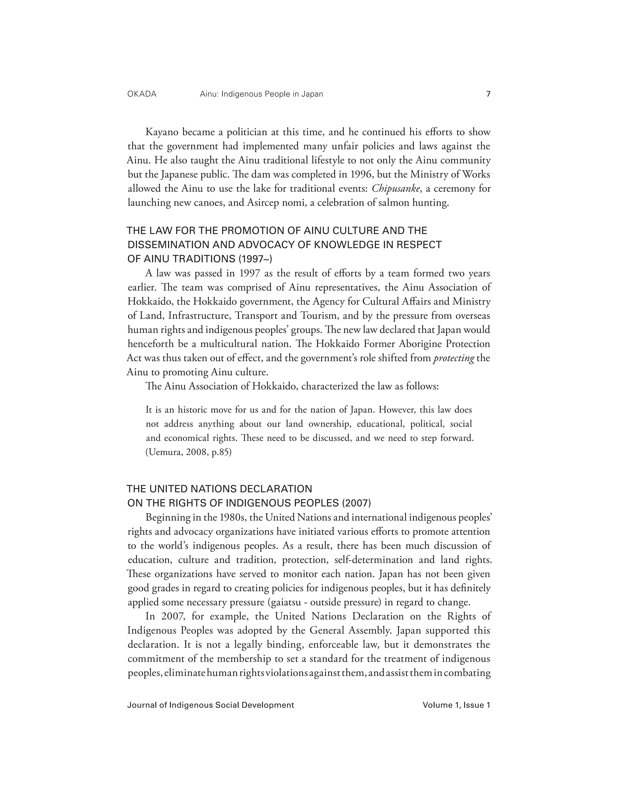 The plight of ainu, indigenous people of japan | PDF