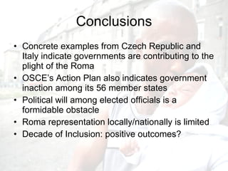 The Plight Of Europe\’s Roma Population | PPT