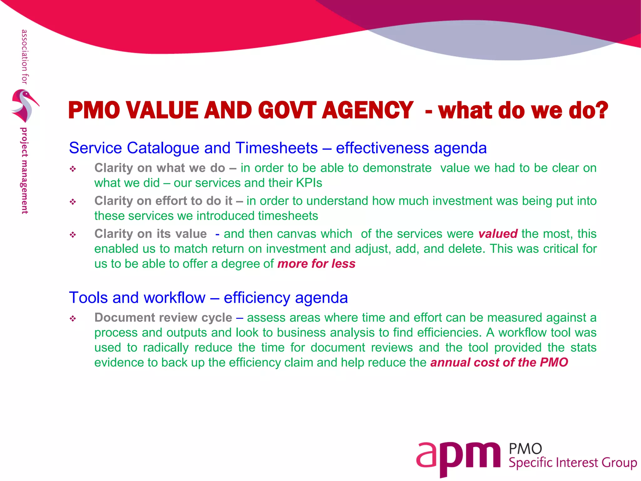 The PMO in practice | PDF