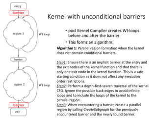 The pocl Kernel Compiler | PPTX